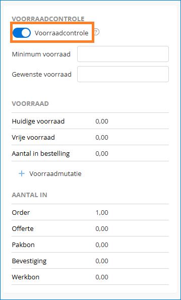 De voorraad van je artikelen bijhouden - basis voorraadbeheer