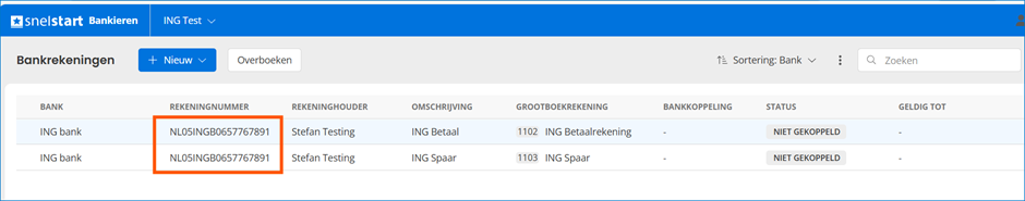 ING bankkoppeling: wat te doen bij een dubbel IBAN-nummer?