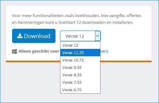 Downloaden en installeren van SnelStart