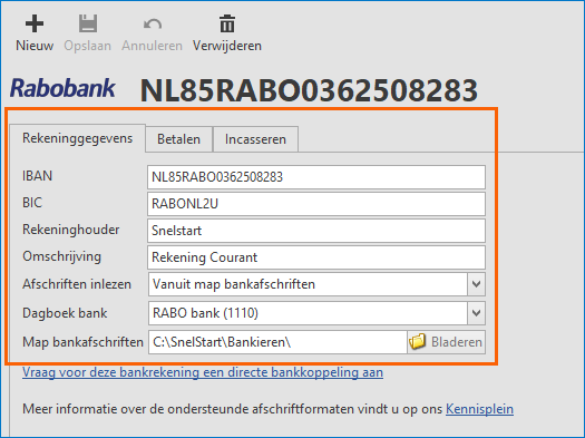 Bankrekening instellen voor automatisch betalen